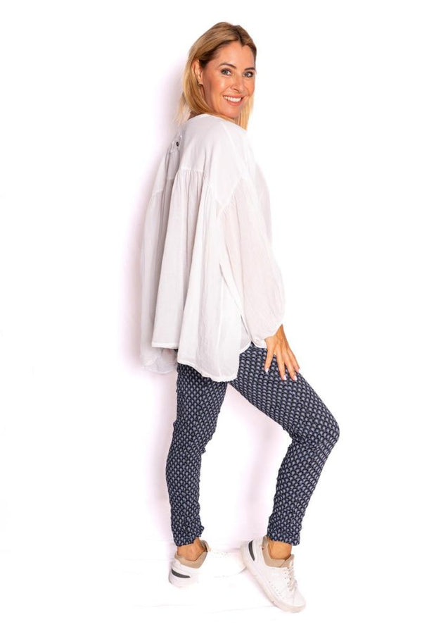 Archie Pants - Blue - JorgiaKate Clothing