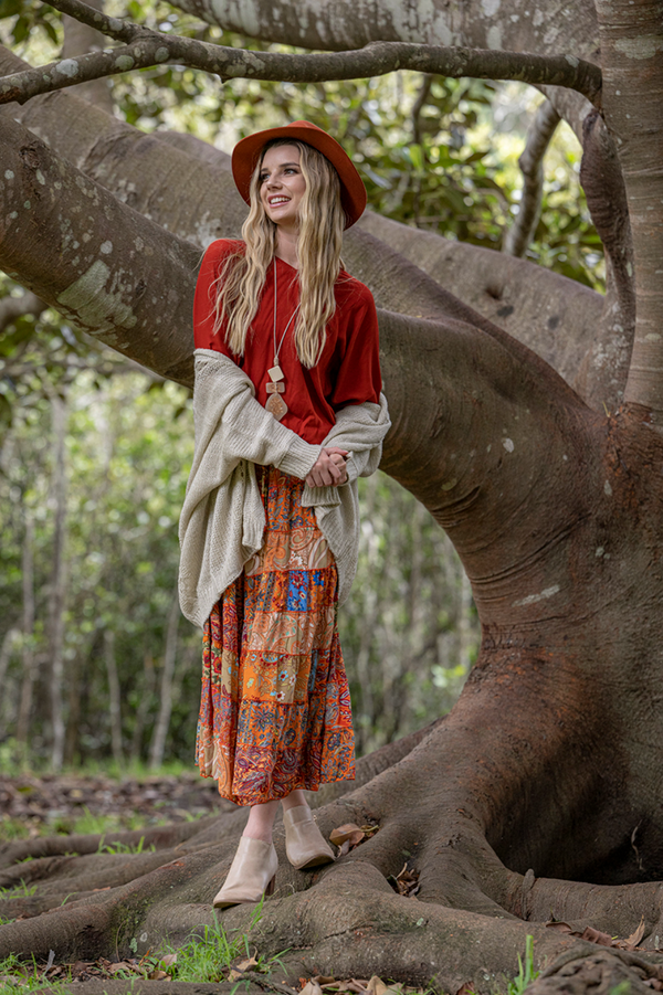 Lush Cardi - Oat - JorgiaKate Clothing